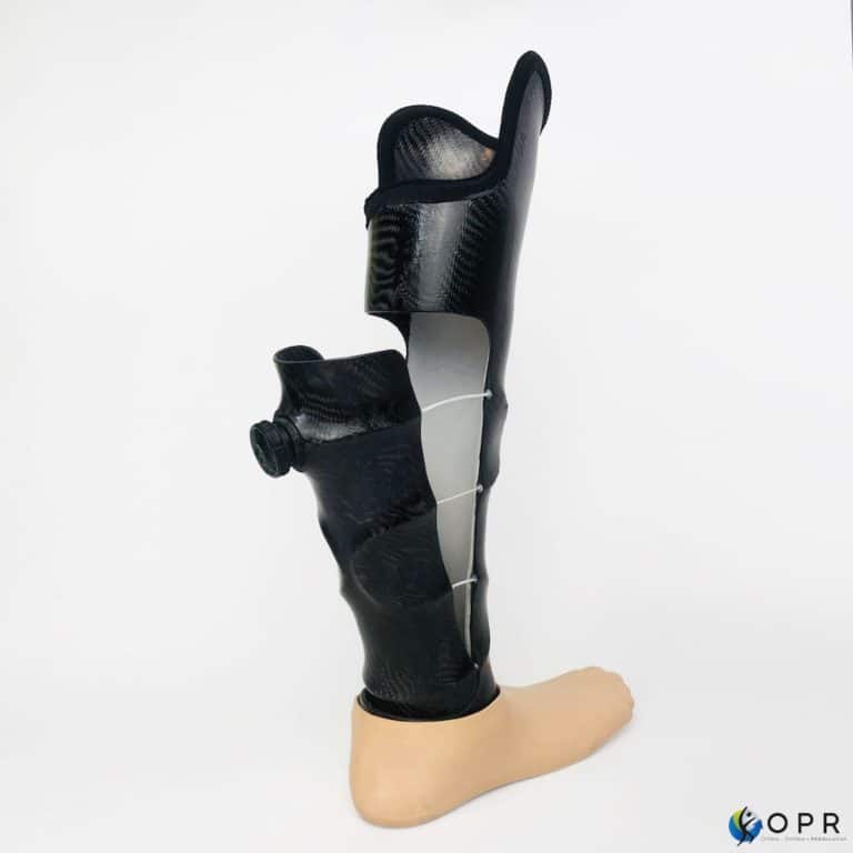 Prothèse pour amputation longue avec BOA | OPR Bretagne Normandie